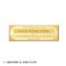 Personalized Brass Nameplate | Gifts & Accessories | Gerstner