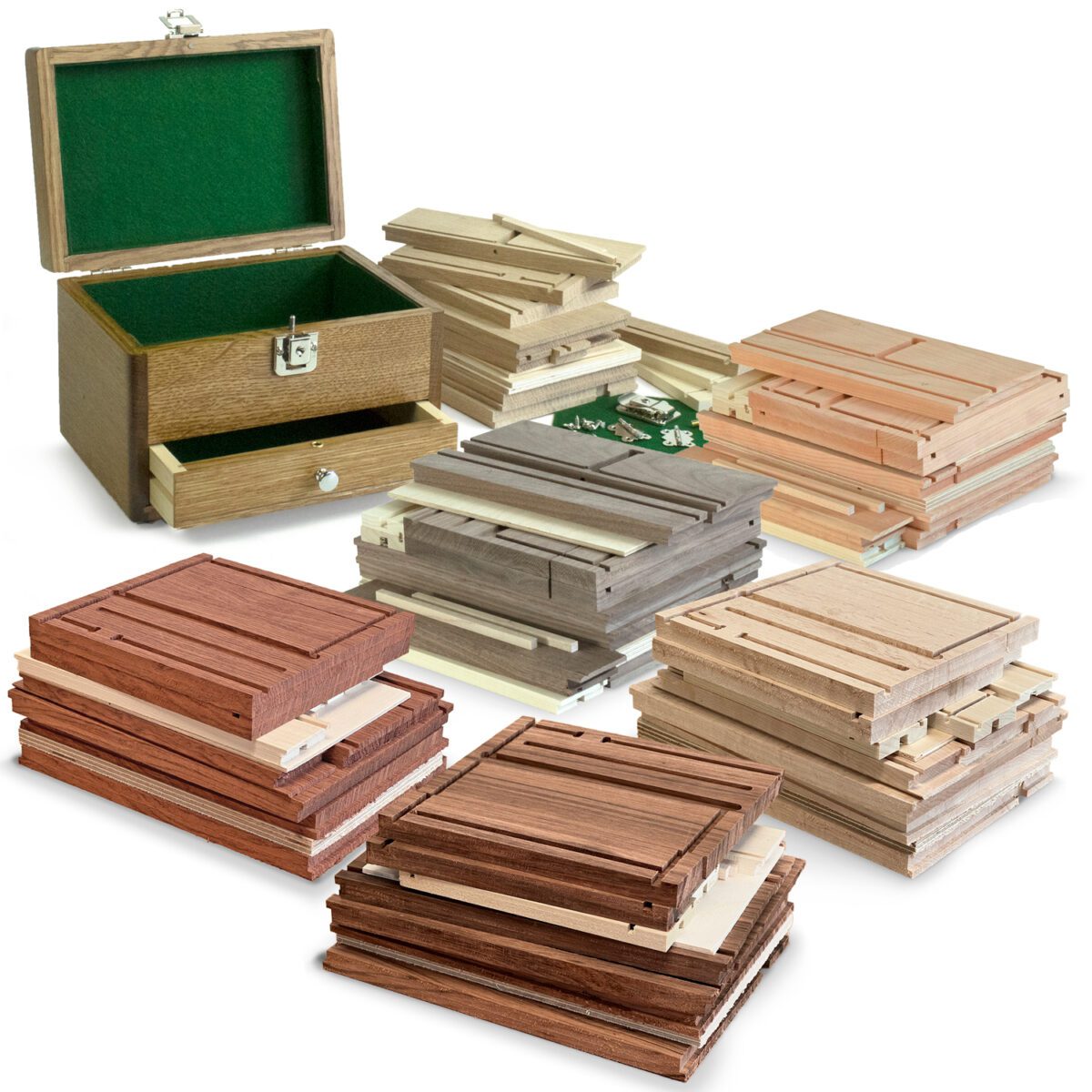 J1001 Just Right Box - DIY Kit | Build-Your-Own Toolbox | Gerstner