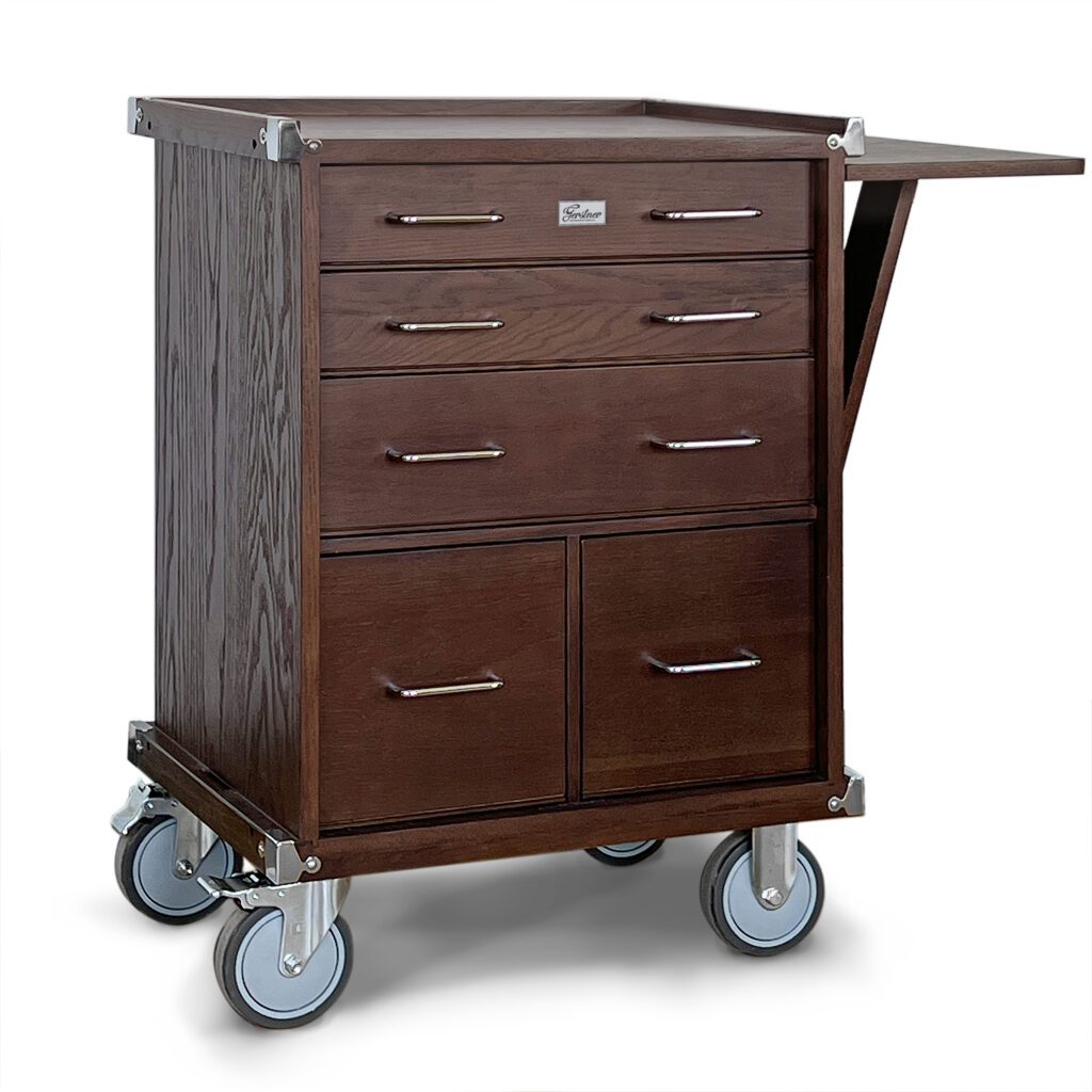 Second Class - Gerstner International GI-R20d Dark Oak 5-Drawer Roller ...