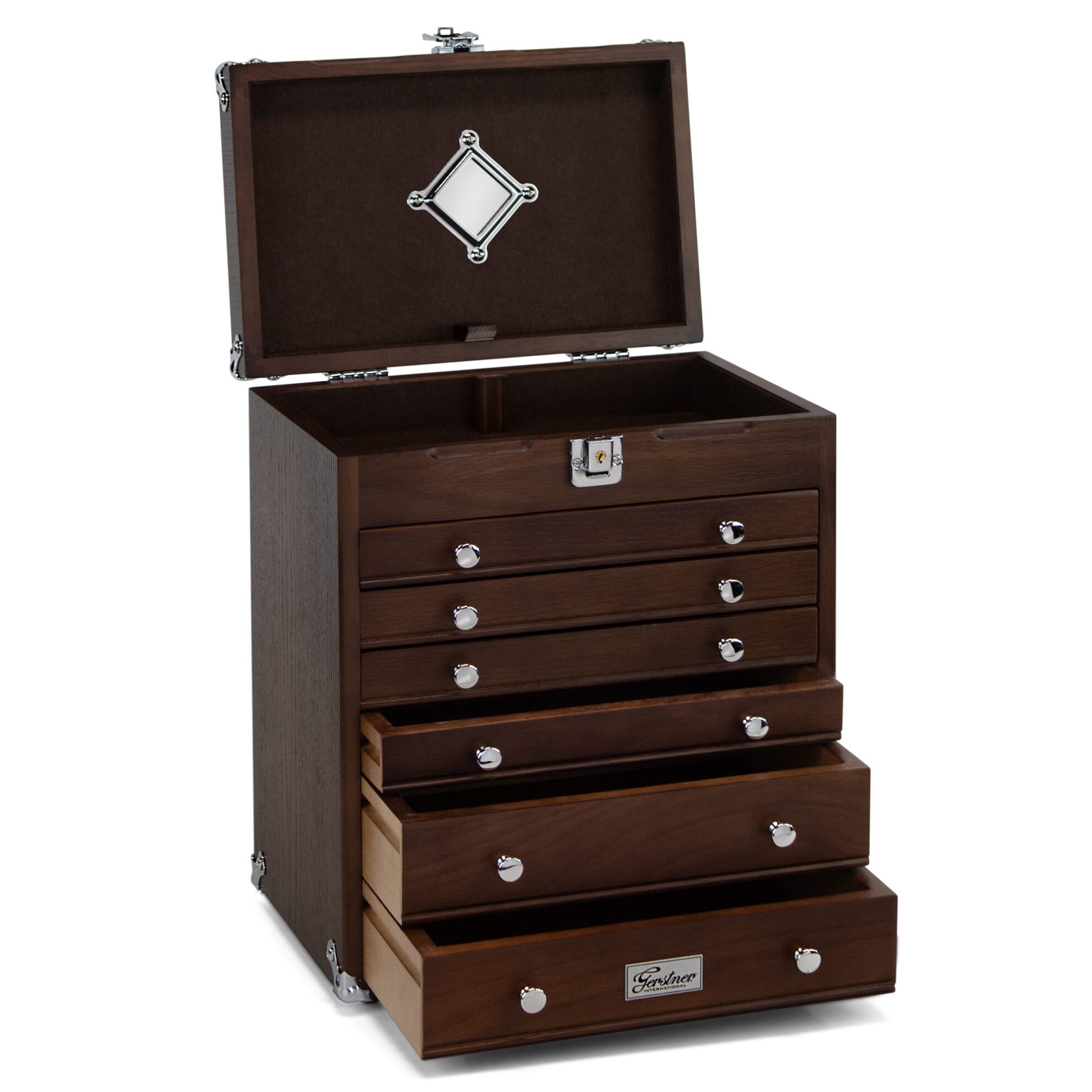 Second Class - Gerstner International GI-T16 Oak 6-Drawer Chest