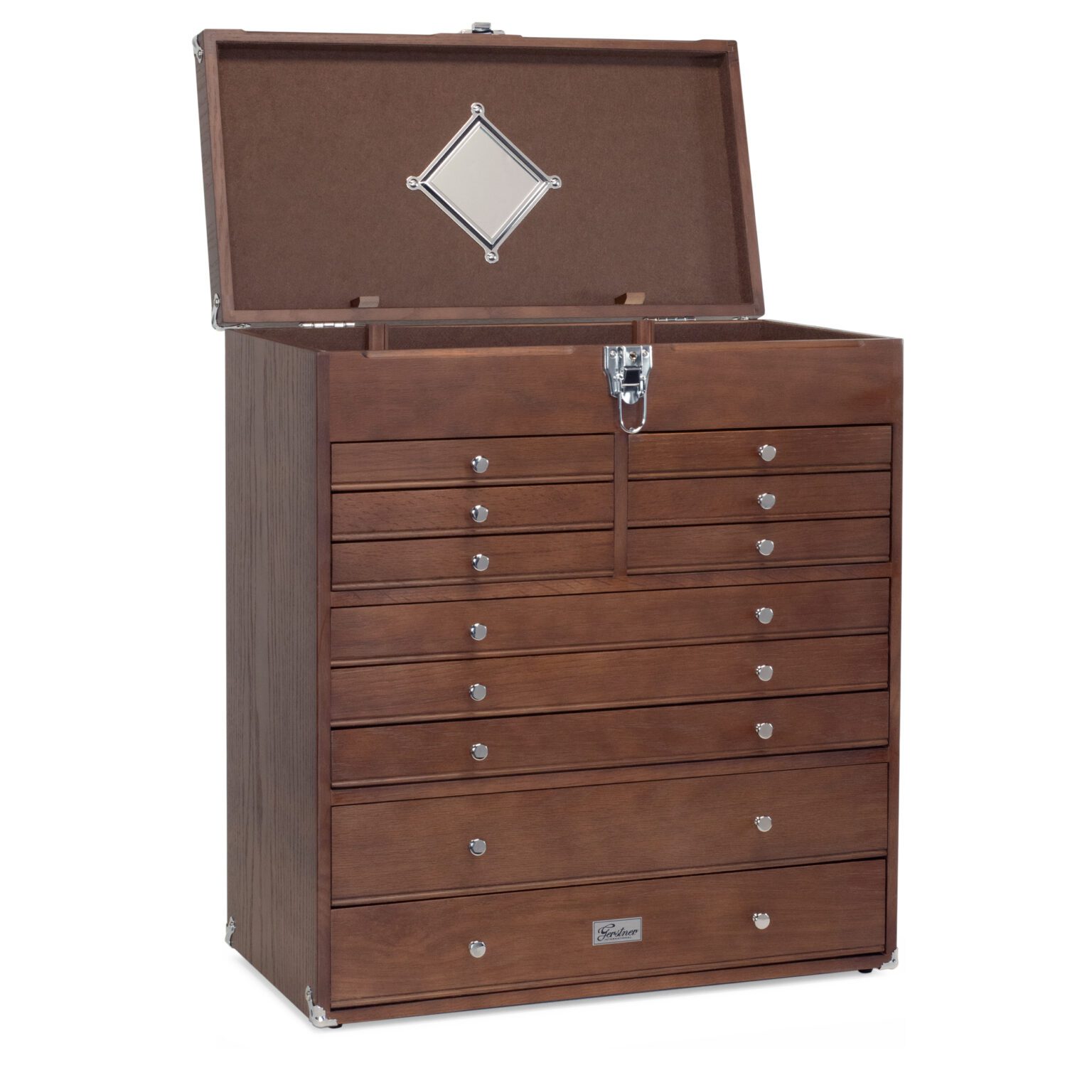 Second Class - Gerstner International GI-T22 Oak 11-Drawer Chest